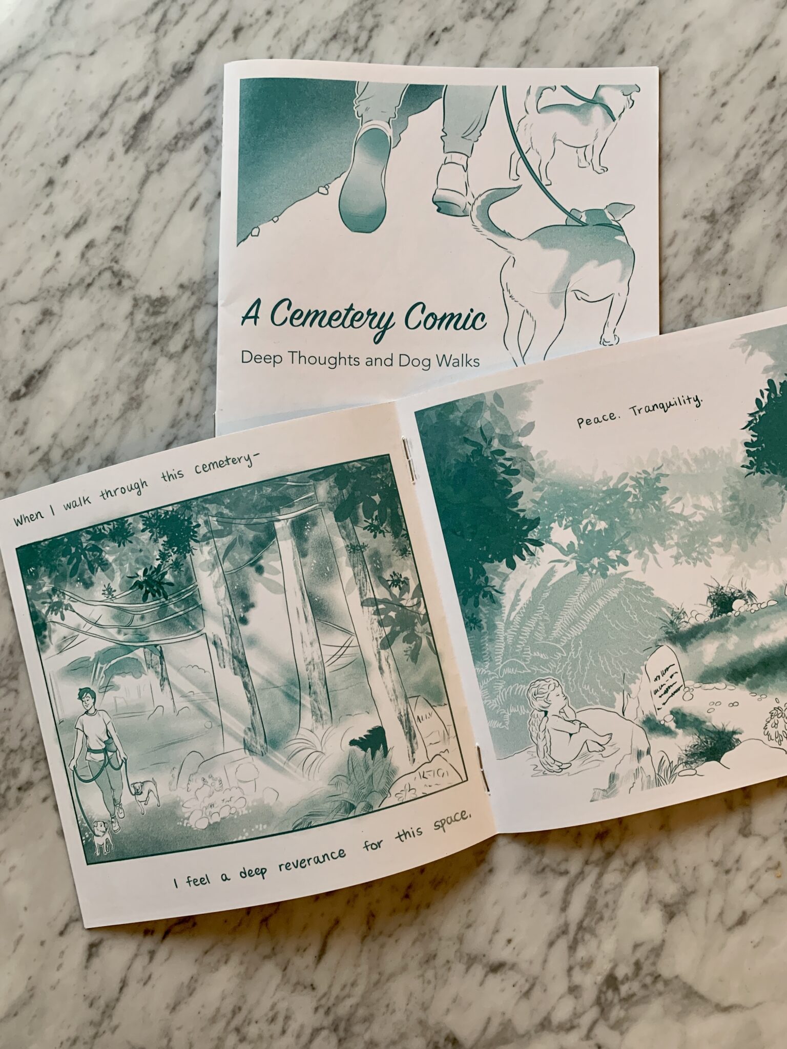 A Cemetery Comic – Haley Boros | Vancouver Comic Arts Festival